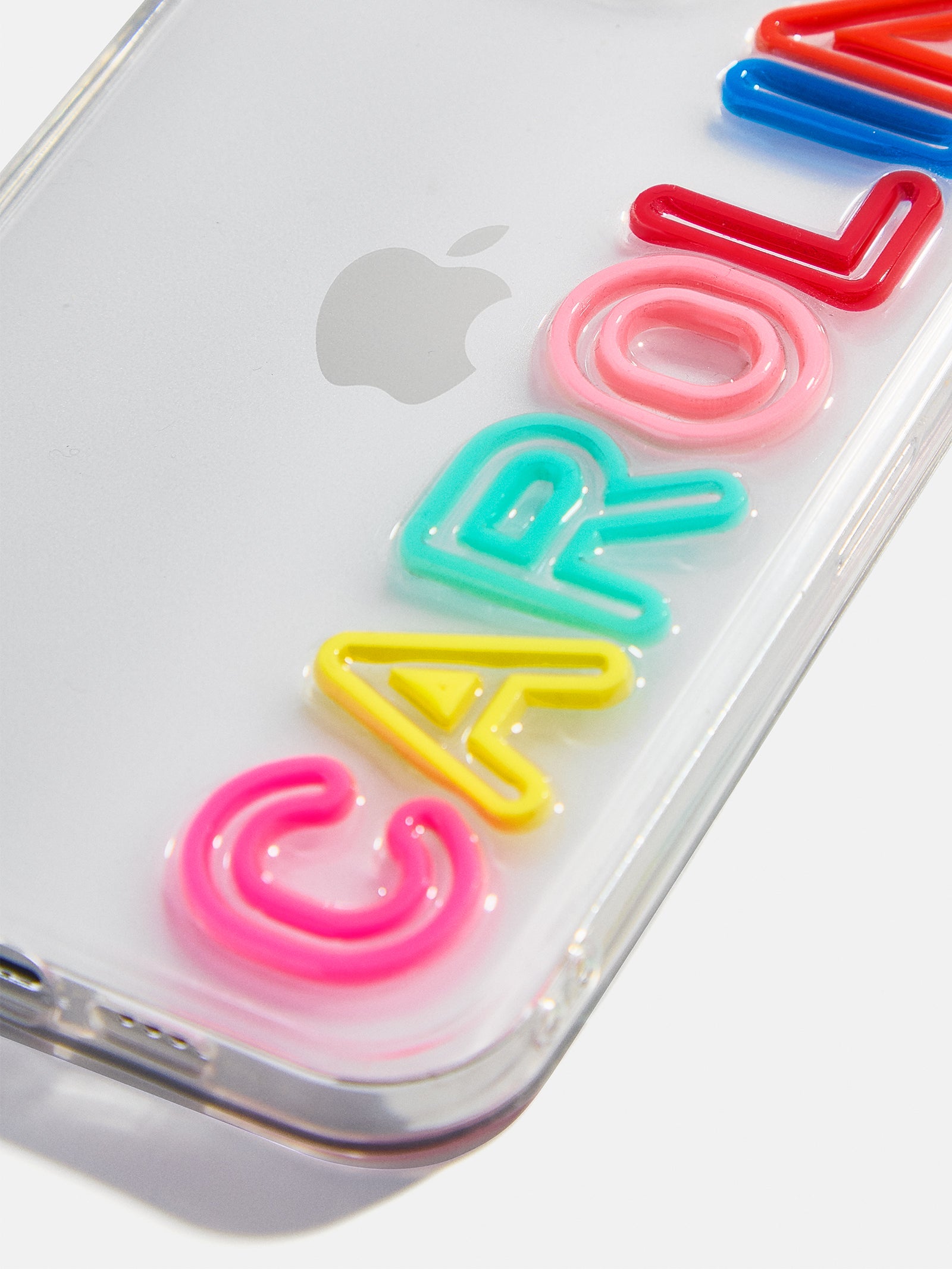 Fine Line Custom iPhone Case - Clear/Multi – Custom Phone Case – BaubleBar