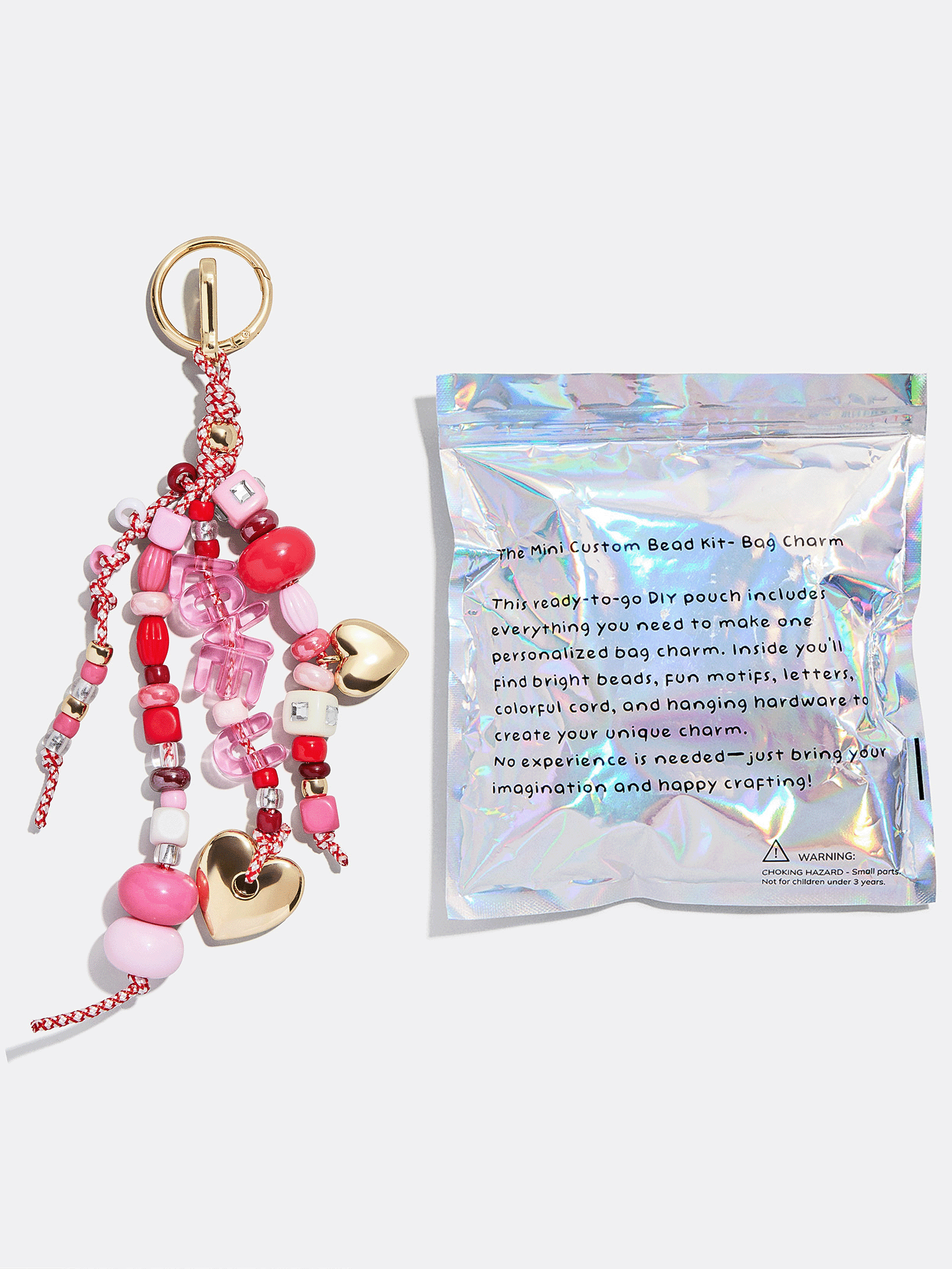 The Mini Custom Bead Kit - Heart – FREE Shipping on Bead Kits – BaubleBar