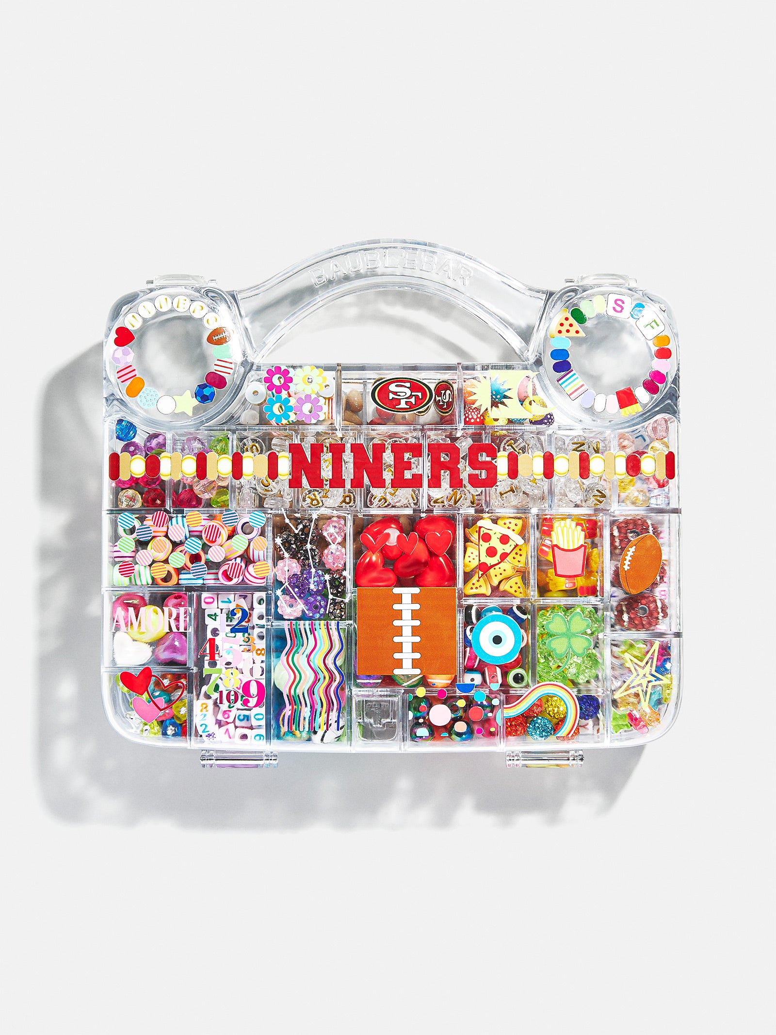 NFL Bracelet Bead Kit - San Francisco 49ers – DIY bracelet making kit ...