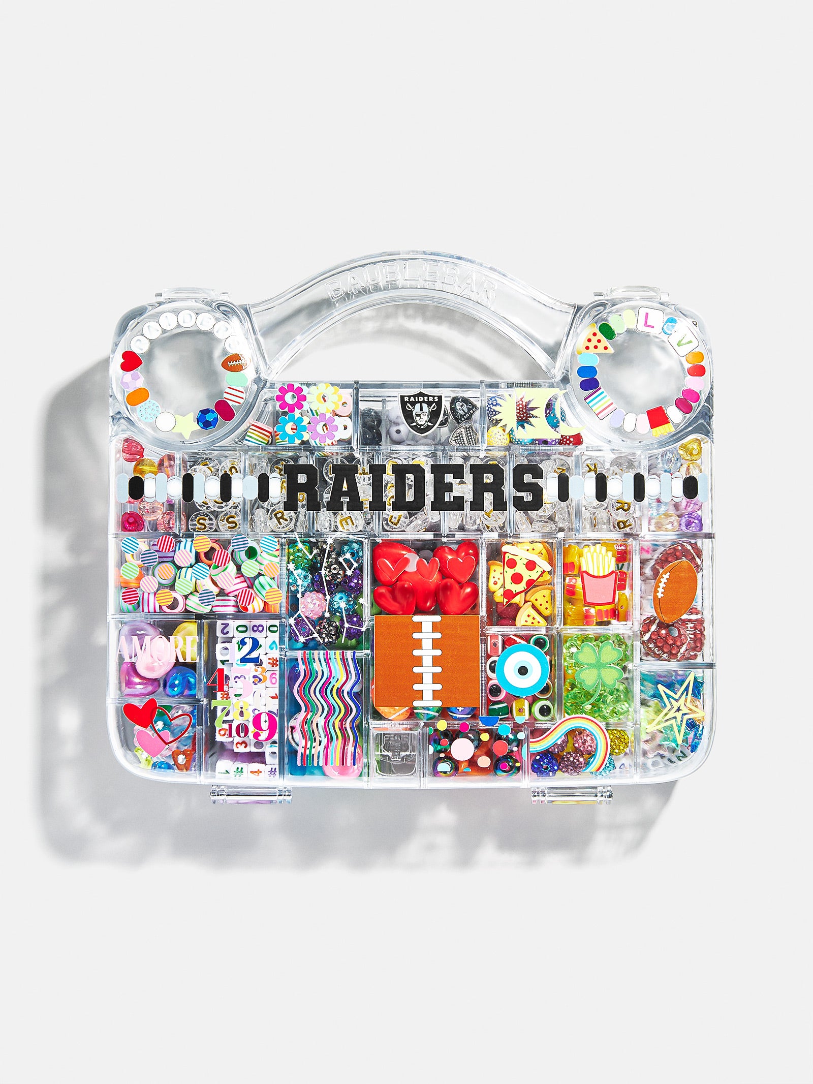 NFL Bracelet Bead Kit - Las Vegas Raiders – DIY bracelet making kit ...