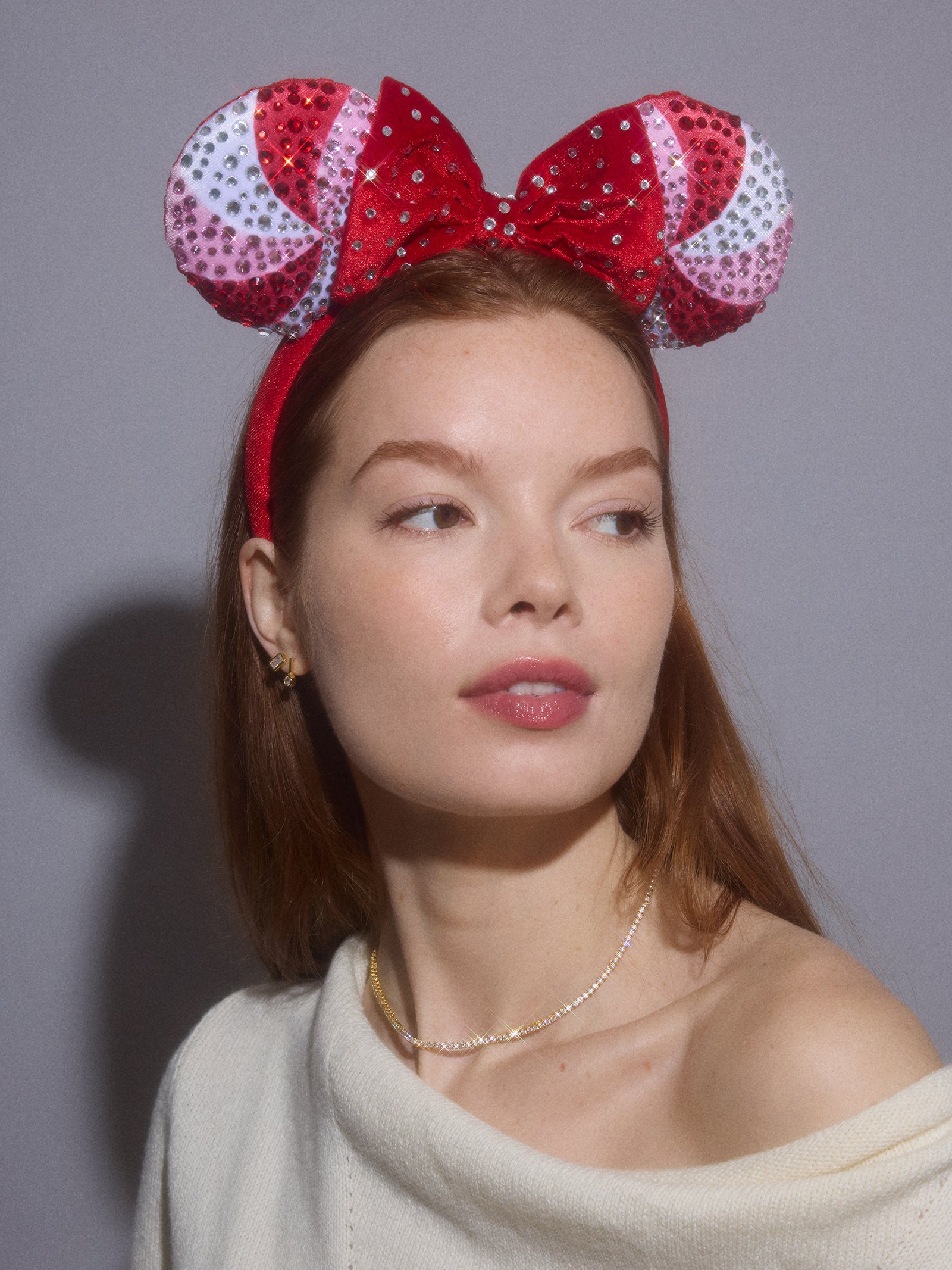 Disney Minnie Mouse Peppermint Ears Headband - Minnie Mouse Peppermint ...