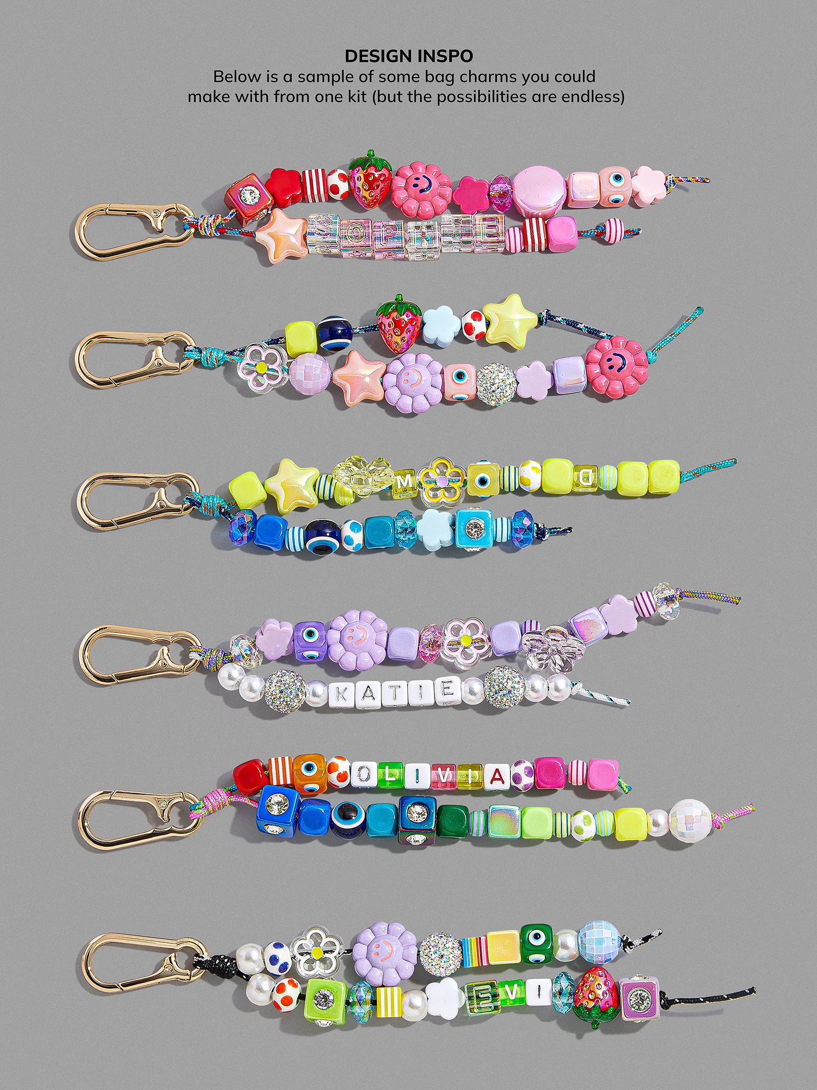 The Ultimate Bead Kit - Bag Charm Bead Kit – DIY kit for bag charms ...