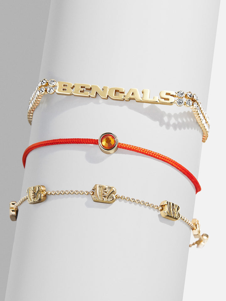 NFL Bracelet Set - Cincinnati Bengals – Ends Sunday: Enjoy 20% Off ...