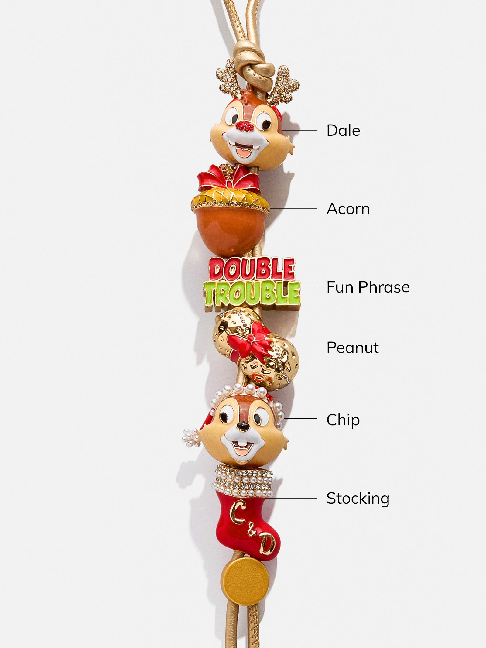 Disney Chip ‘N Dale Friends Forever Bag Charm - Chip N' Dale Bag Charm ...