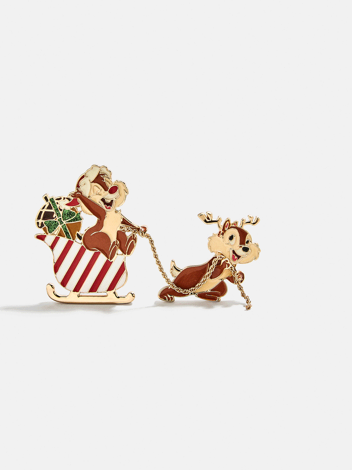 Disney Chip ‘N Dale Sledding Pin - Chip N' Dale Sledding Pin – Ends ...