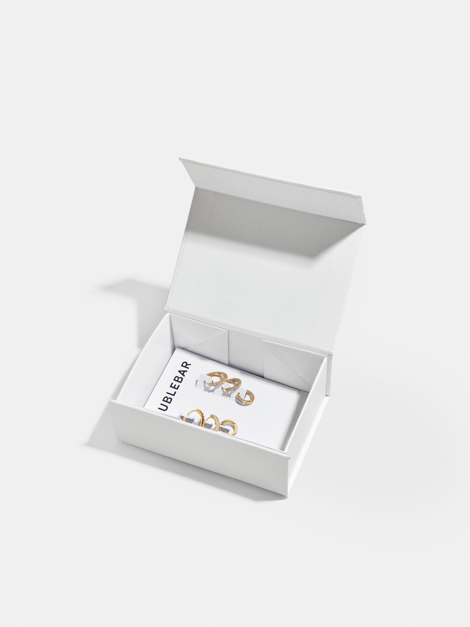 Small Gift Box - Multi S – White jewelry storage box – BaubleBar