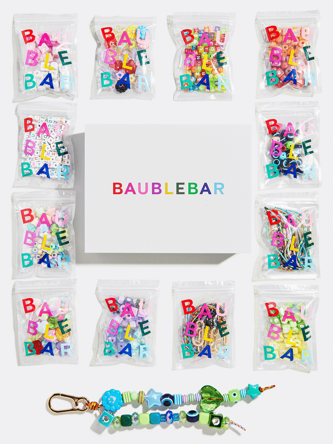 Party Bead Kit - Bag Charms Party Bead Kit – DIY jewelry making kit for ...