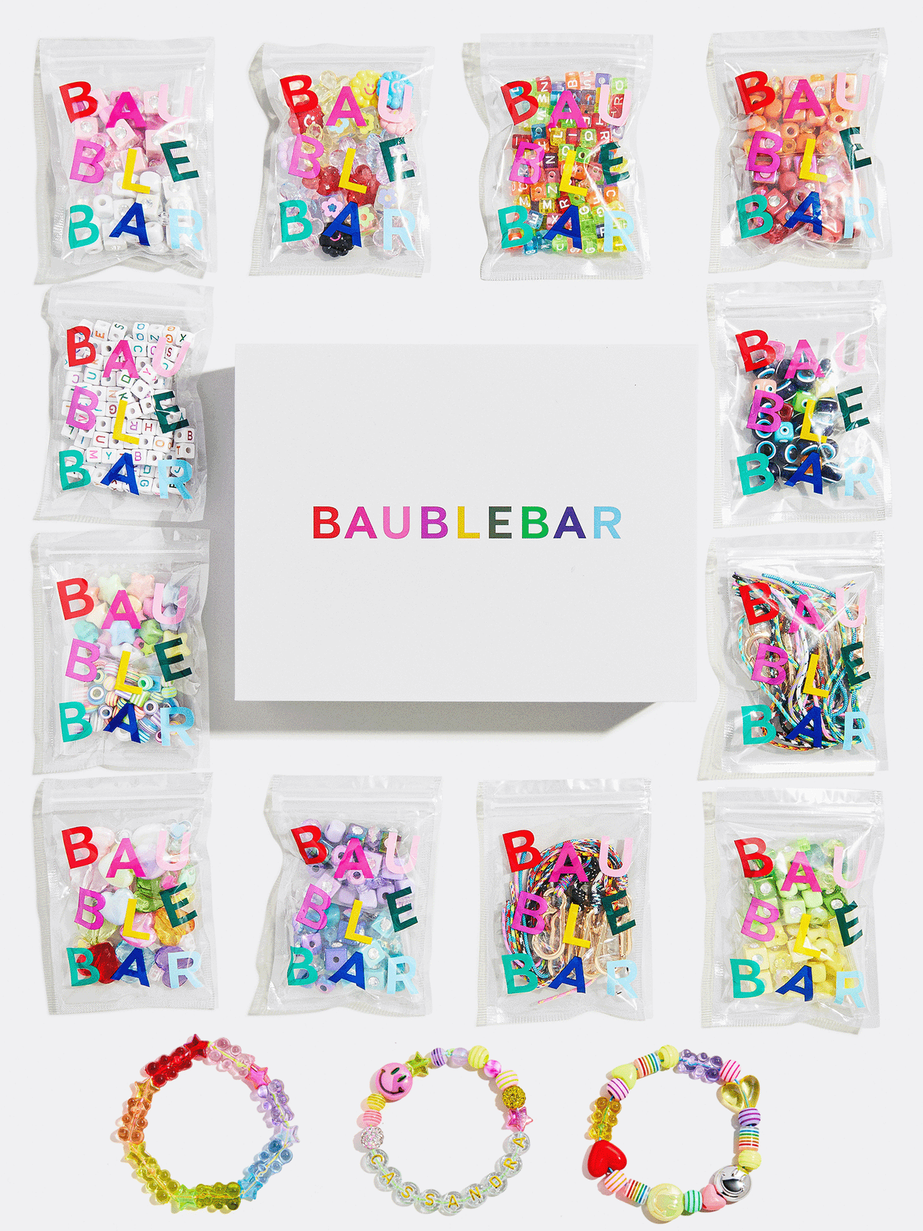 Party Bead Kit - Bracelets Party Bead Kit – DIY bracelet making kit ...