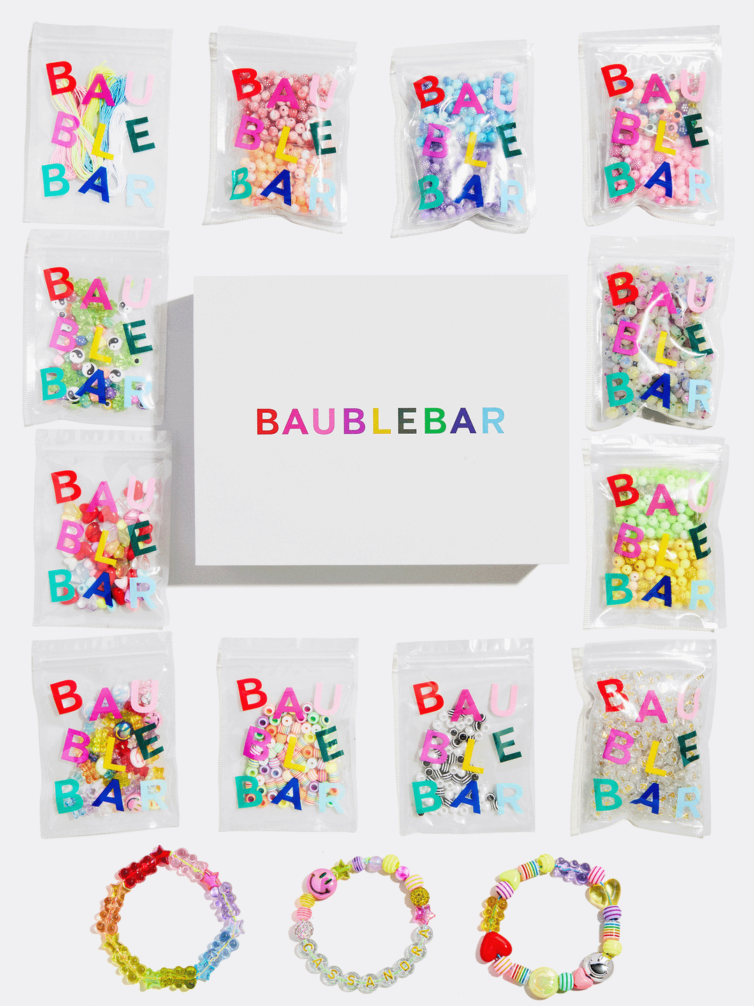 Party Bead Kit - Bracelets Party Bead Kit – DIY bracelet making kit ...