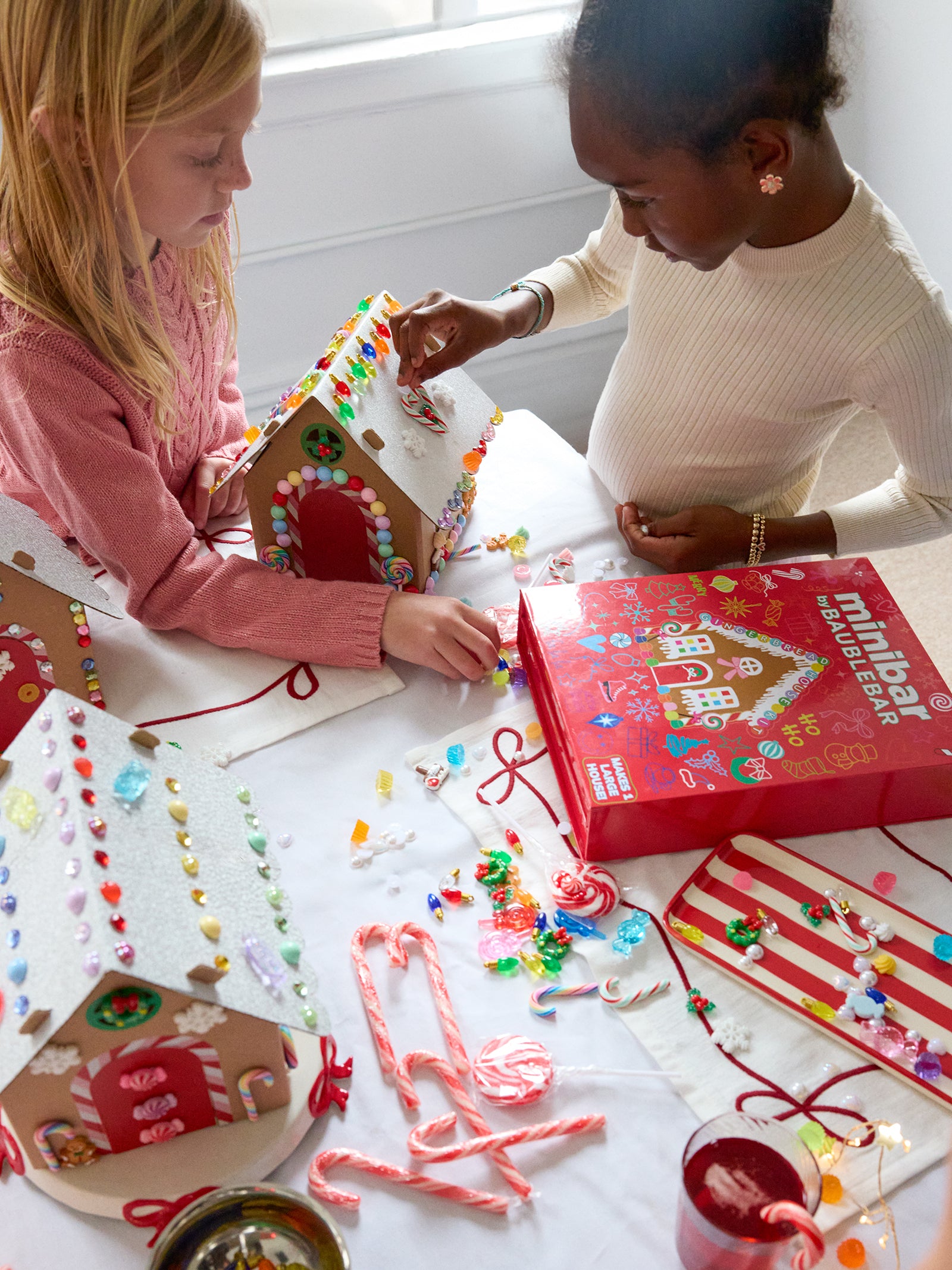 Kids DIY Gingerbread House Craft Kit - Gingerbread House DIY Kit ...
