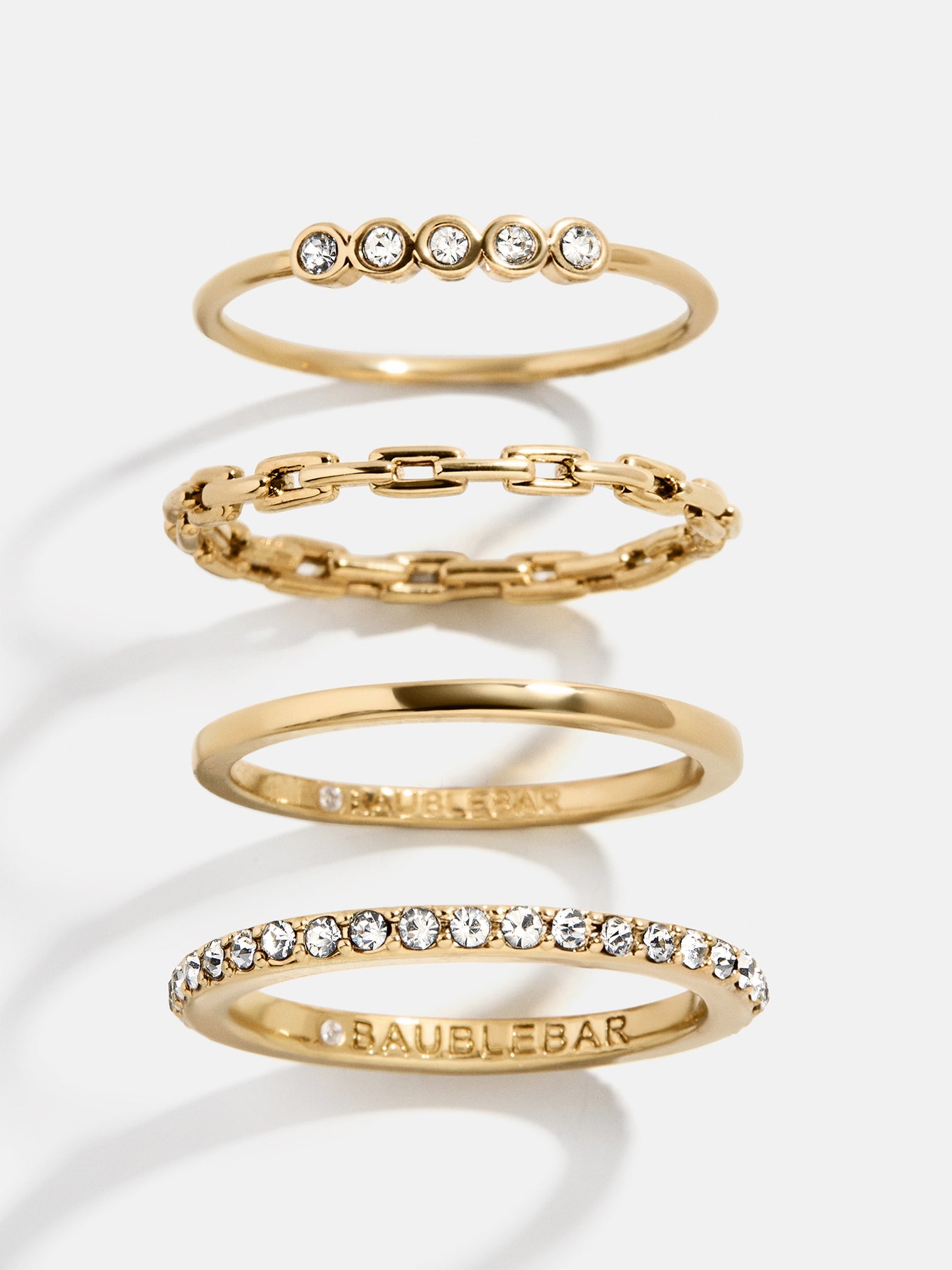 Camille Waterproof Ring Set - Camille Waterproof Ring Set – Set of four ...