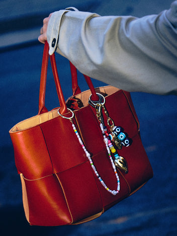 Bring The Heat Bag Charm - Pepper – Red chili pepper bag charm – BaubleBar