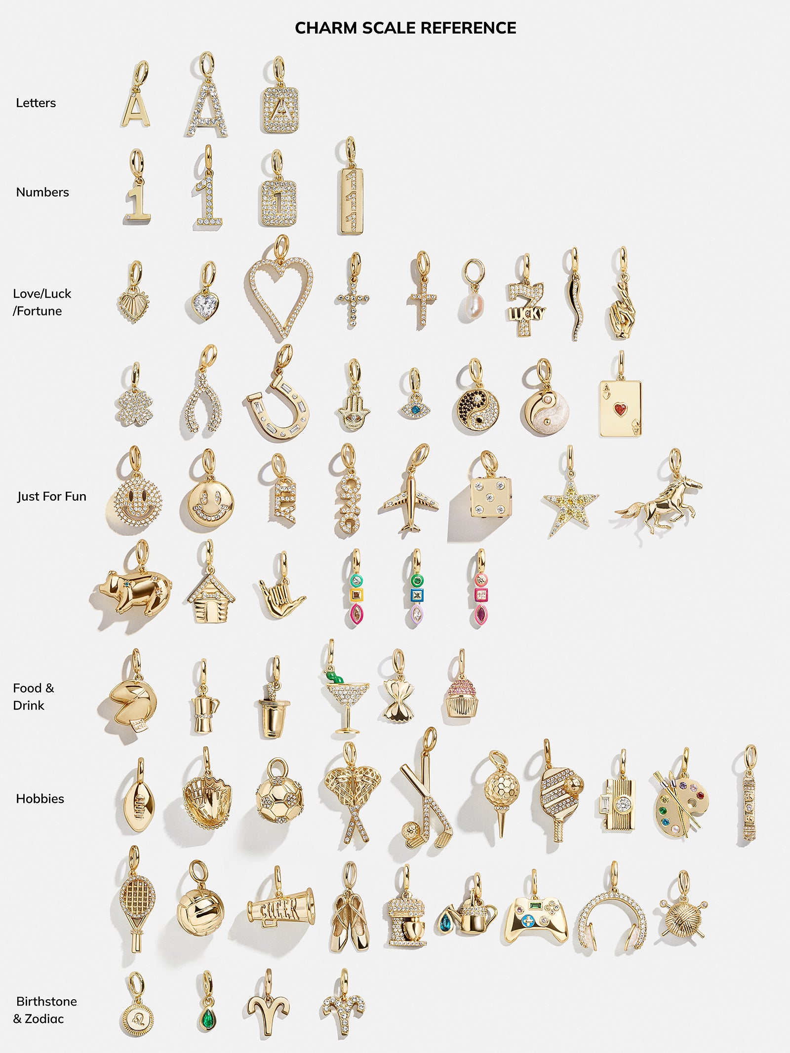 Faith Cluster Charm - Pave Cross – Create your own cluster charm ...