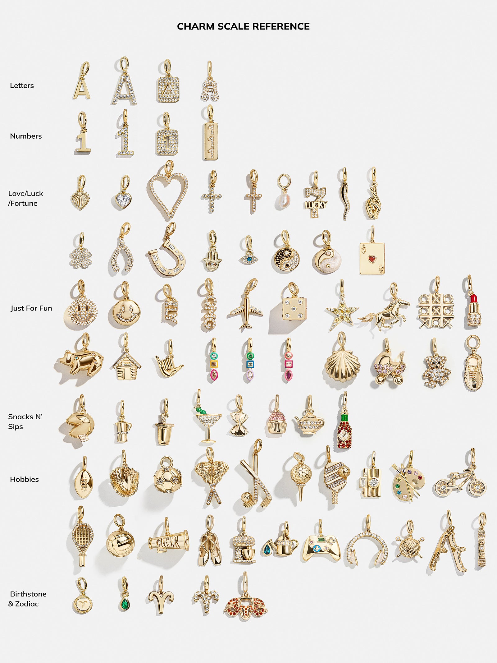 Just For Fun Cluster Charm - Rainbow Charm – Create your own cluster ...