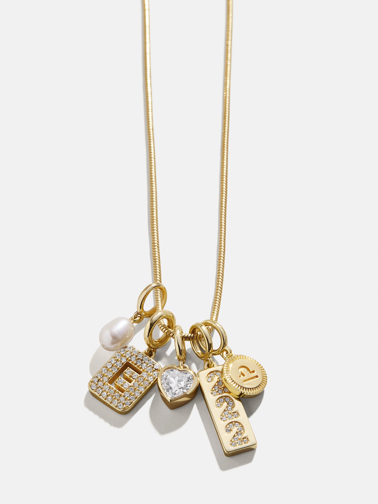Heart Cluster Charm - Heart Gem – Create your own cluster charm ...