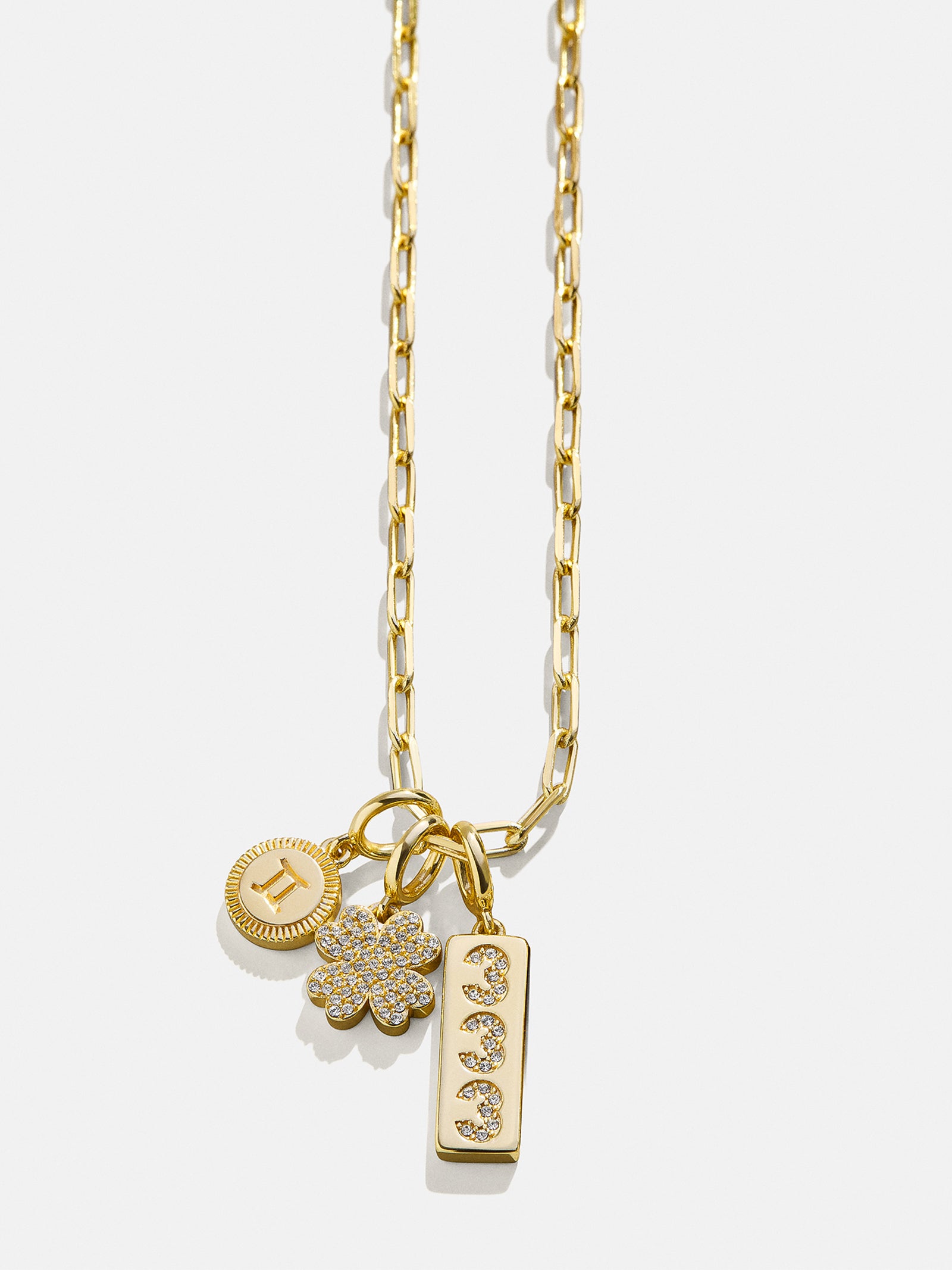 Luck Cluster Charm - Clover – Give a little love: Enjoy 15% Off – BaubleBar