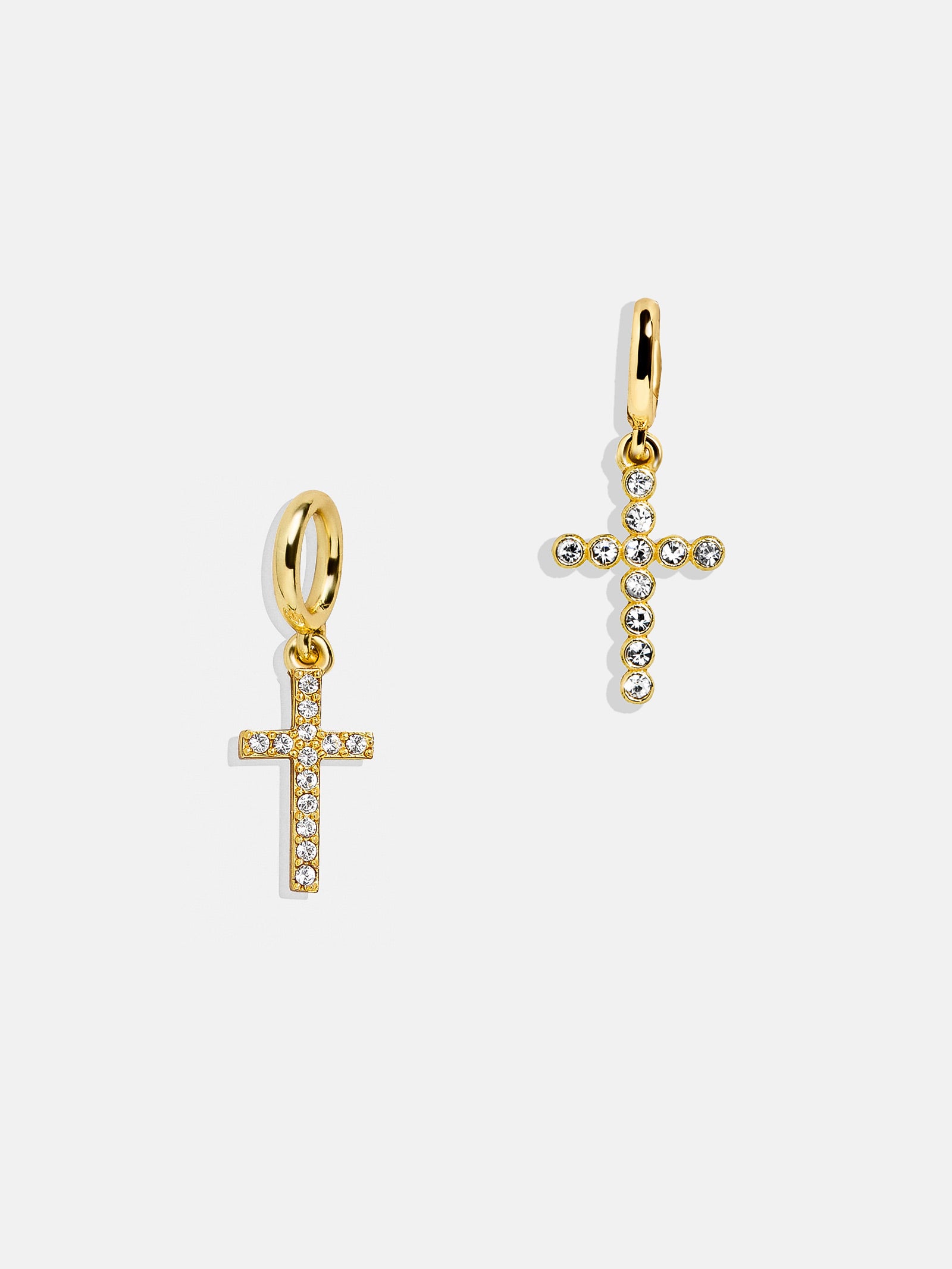 Faith Cluster Charm - Pave Cross – Give a little love: Enjoy 15% Off thru 1/17 – BaubleBar