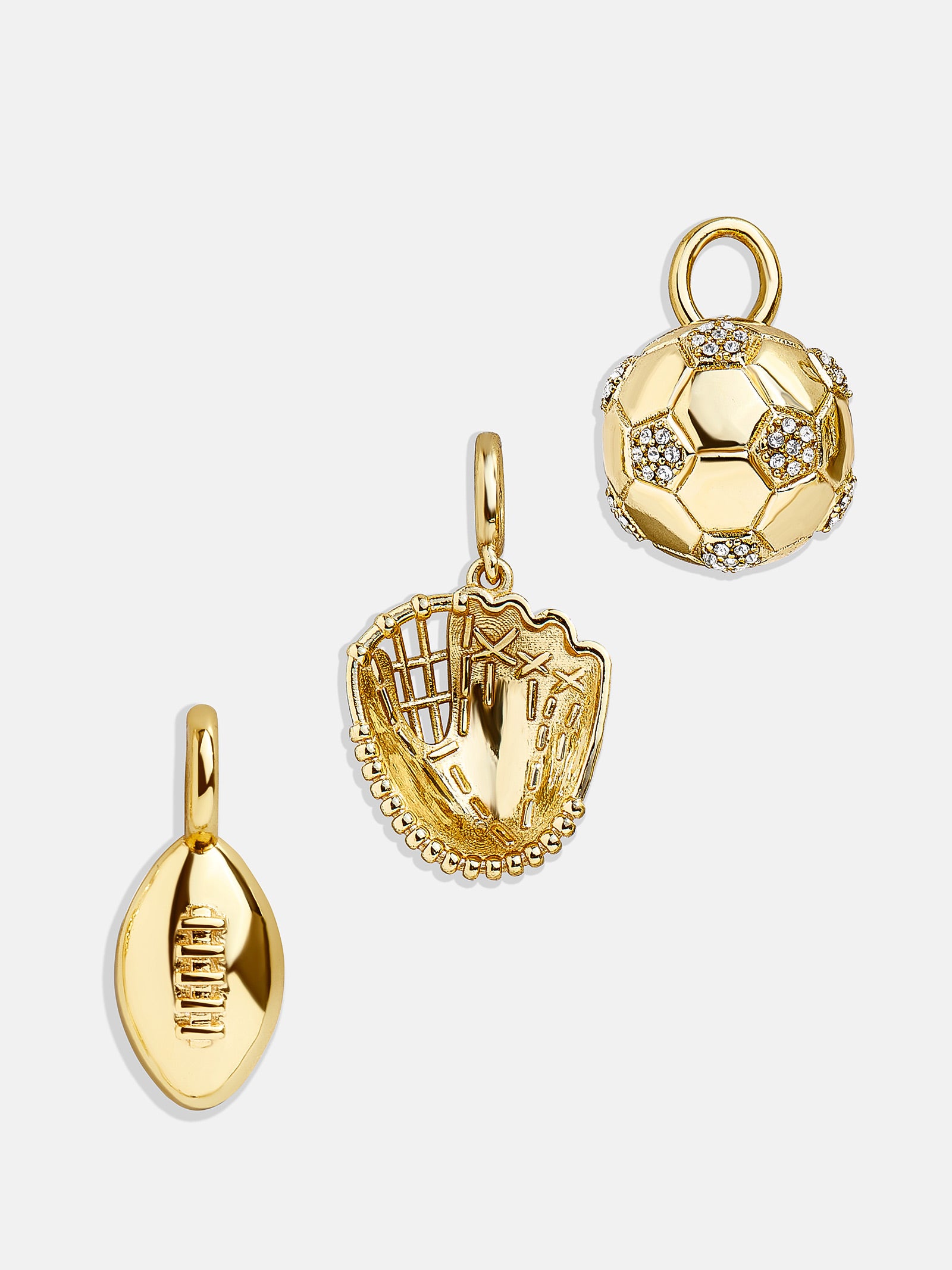 Sports Cluster Charm - Football – Enjoy 20% Off Custom Gifts – BaubleBar