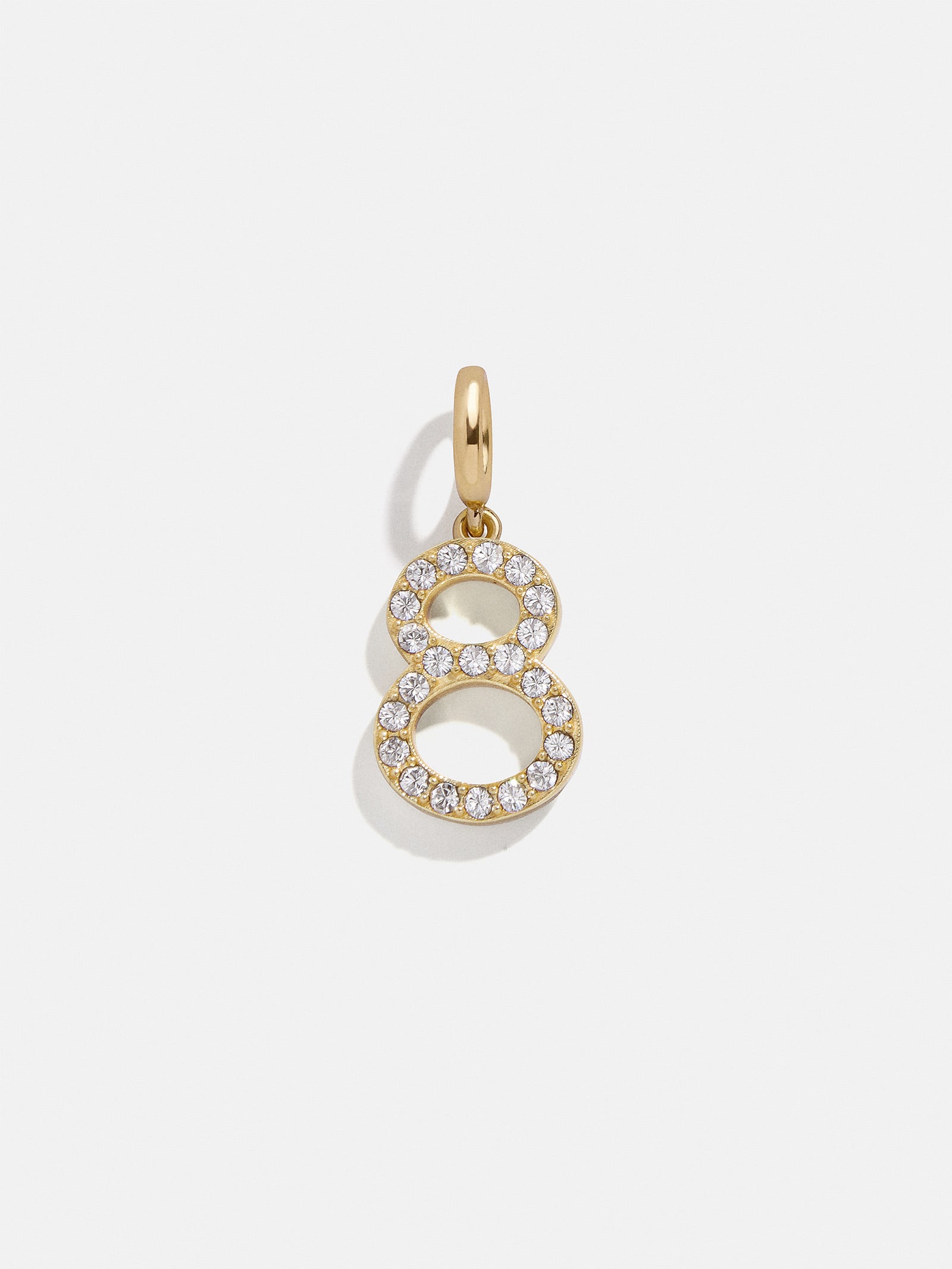 Pavé Number Cluster Charm - 8 – Limited Time: Enjoy 20% Off – BaubleBar