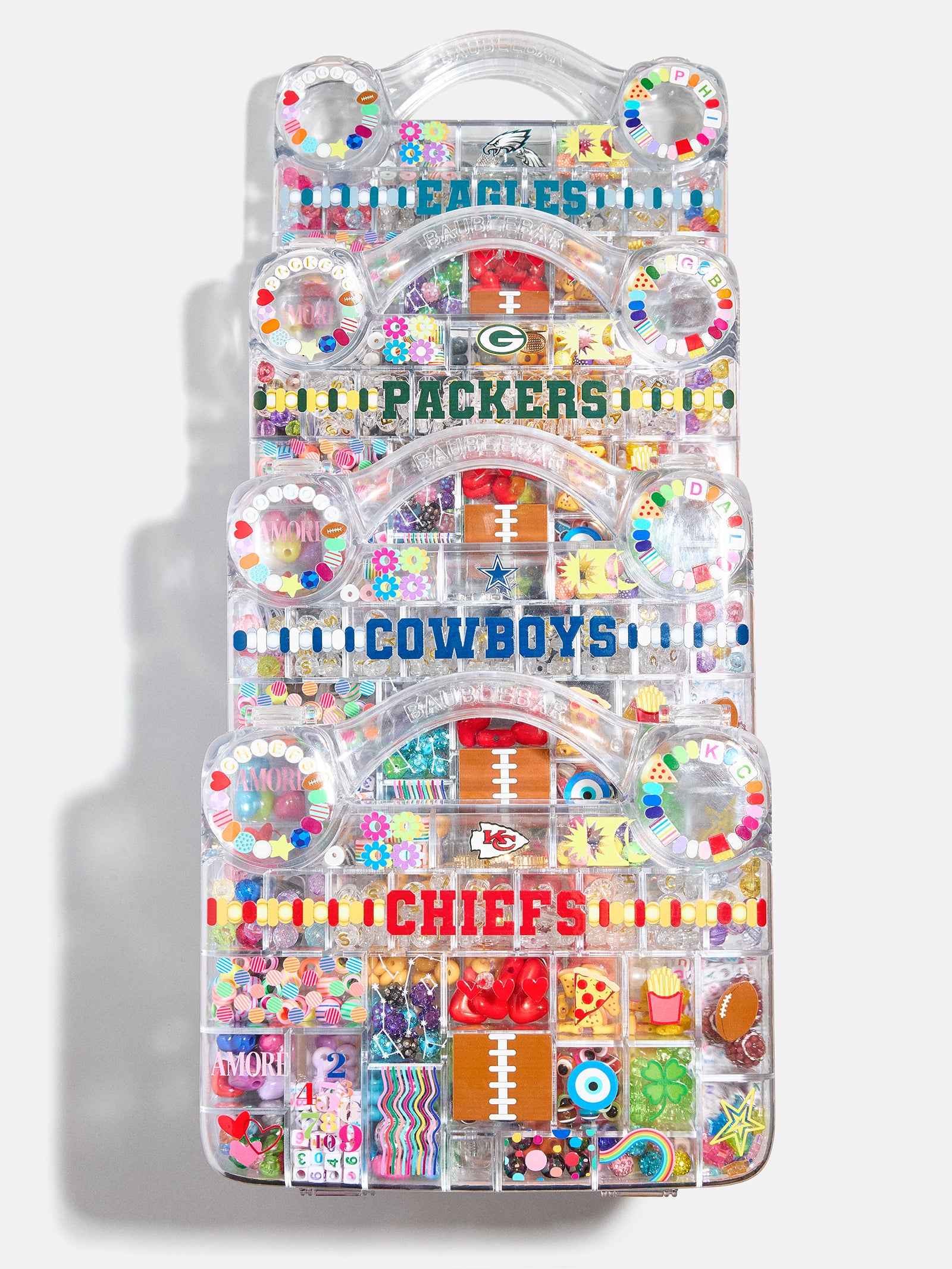 NFL Bracelet Bead Kit - Green Bay Packers – DIY bracelet making kit ...