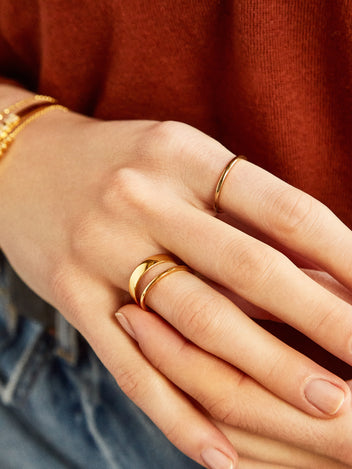 Alidia Stacking Gemstone Ring Collection | BaubleBar