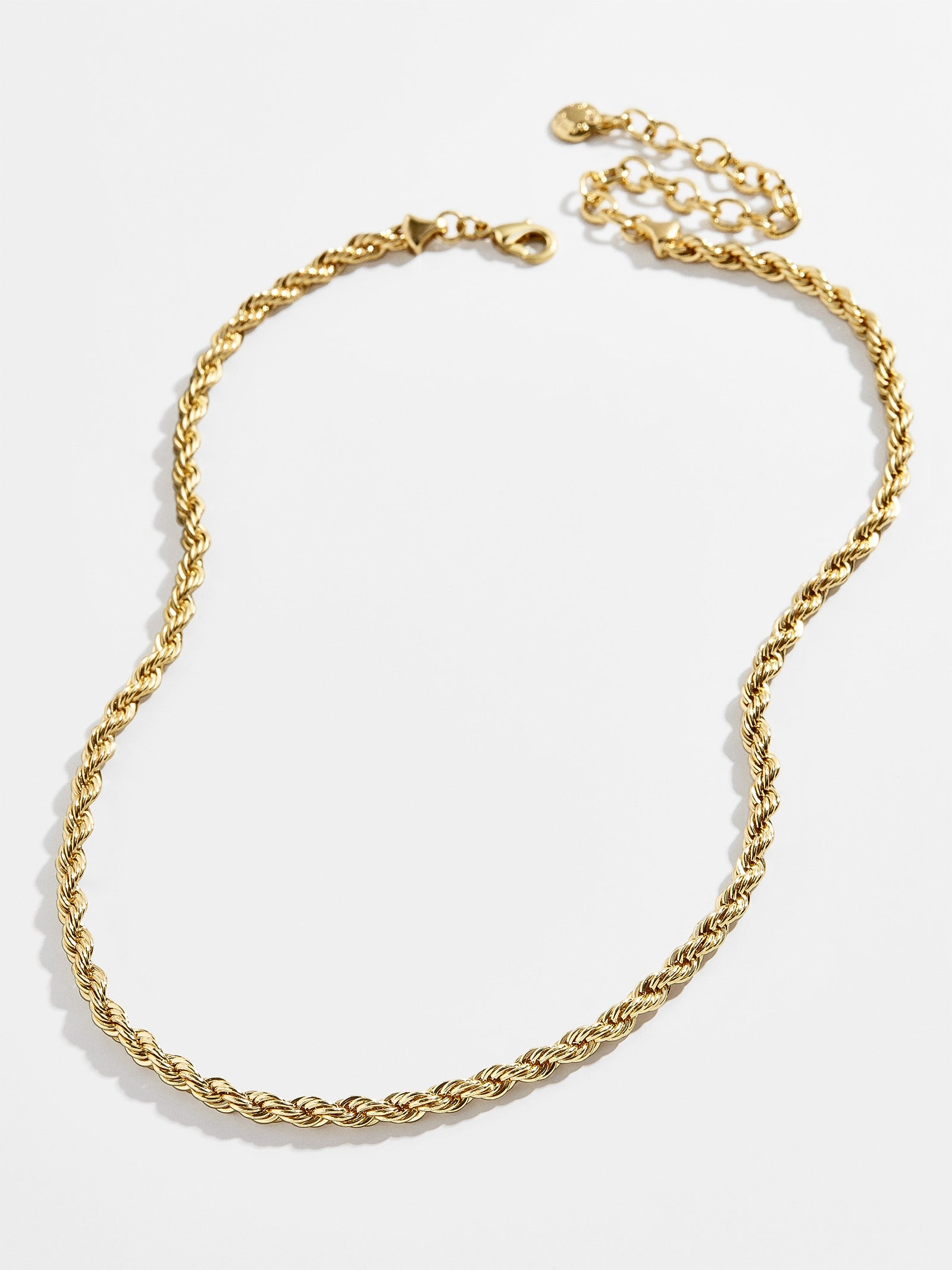 Mini Petra Necklace - Gold – Gold twisted chain necklace – BaubleBar