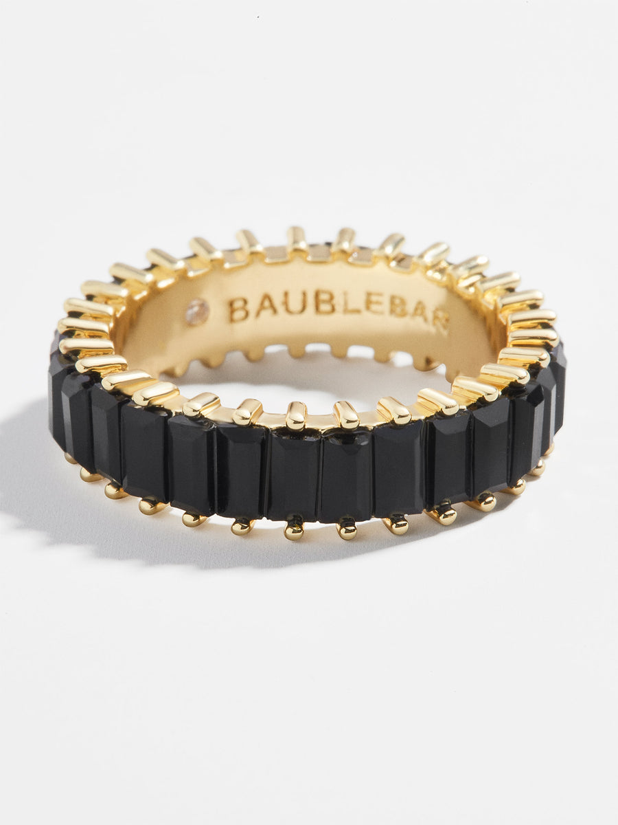Mini Alidia Ring – Bezel ring – BaubleBar