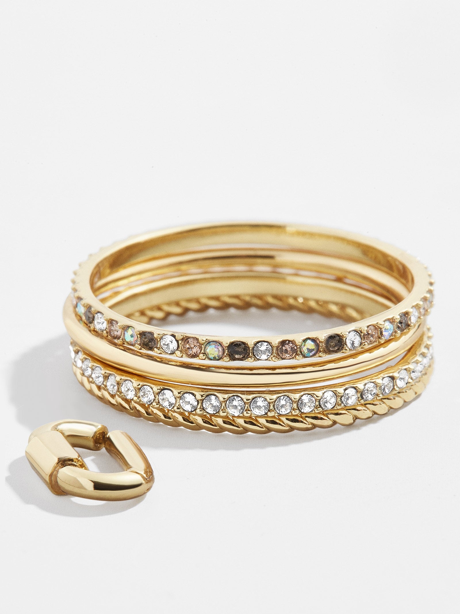 Nodo Ring Set - Neutral – Ring set – BaubleBar