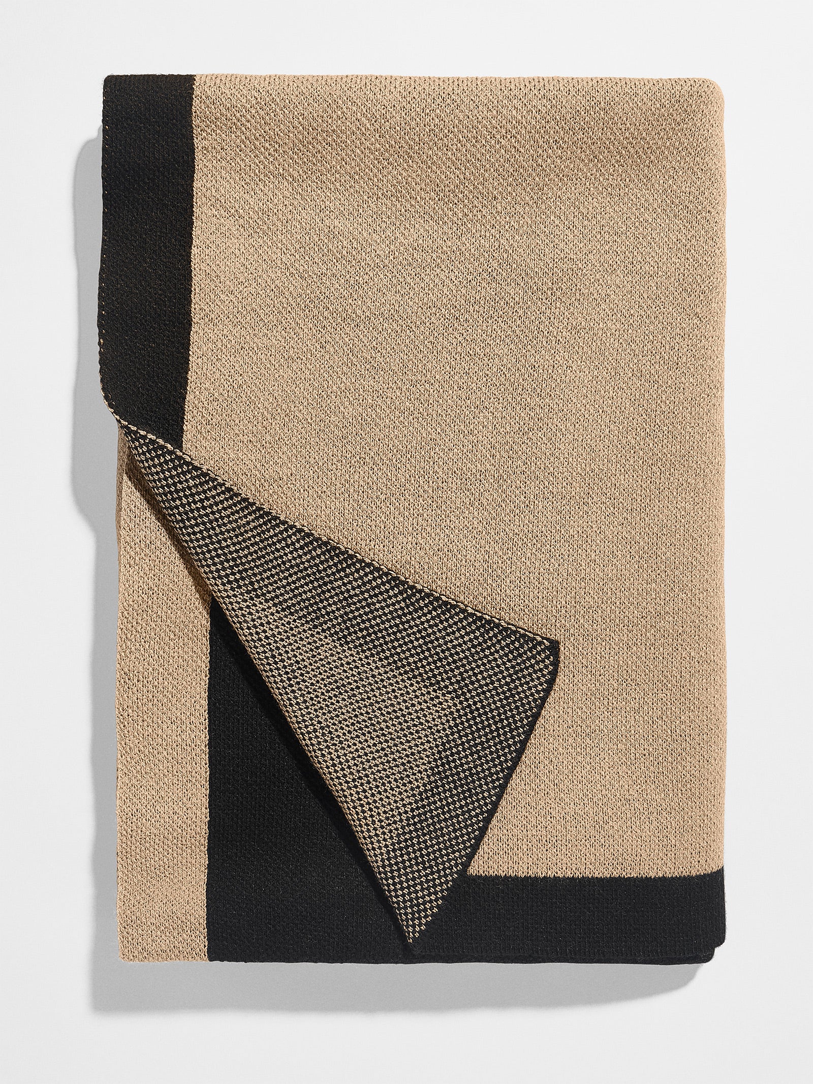 Spell It Out Custom Blanket - Tan/Black – Two-tone personalized name ...